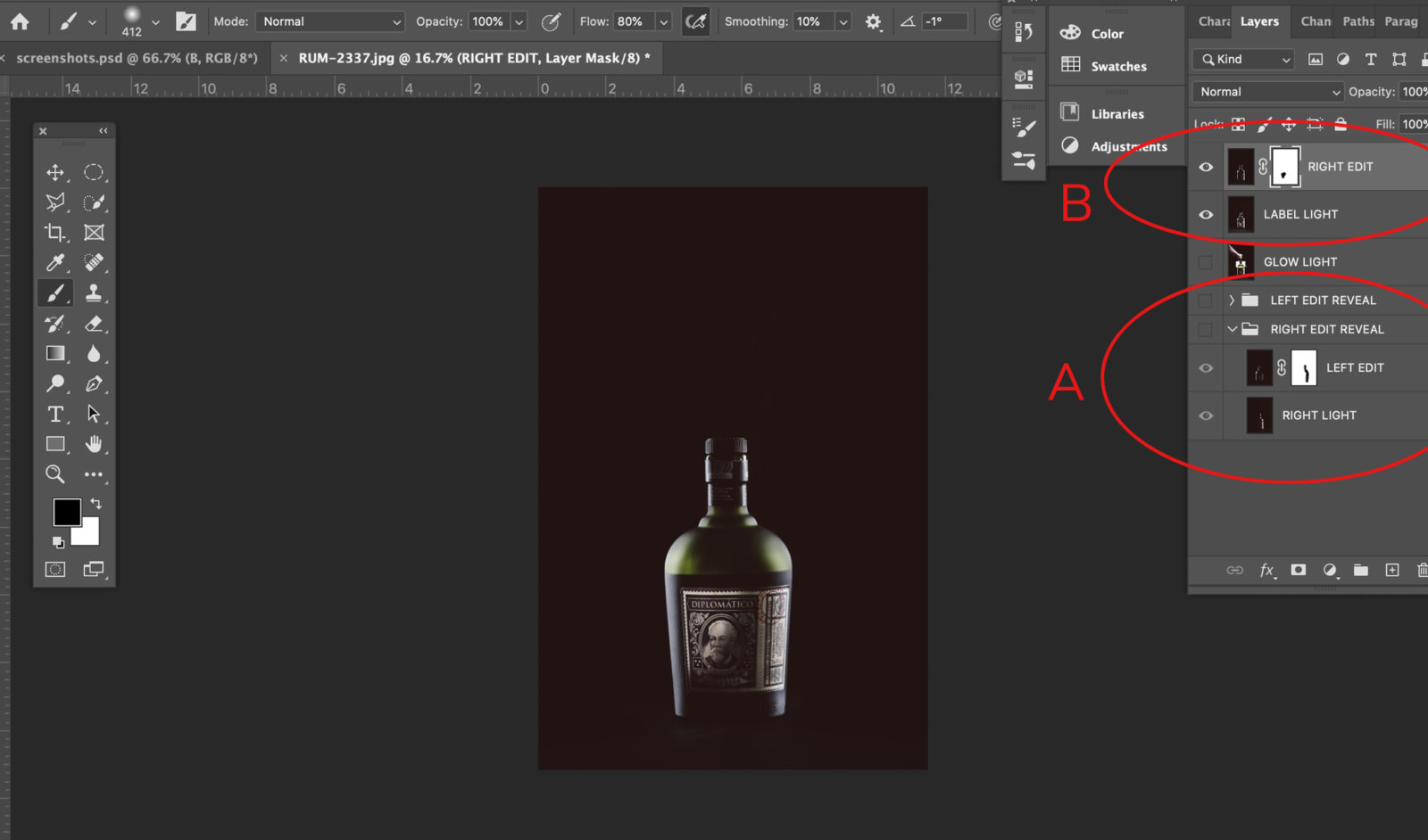 Artificial Light Photography: How To Shoot A Bottle | Regan Baroni
