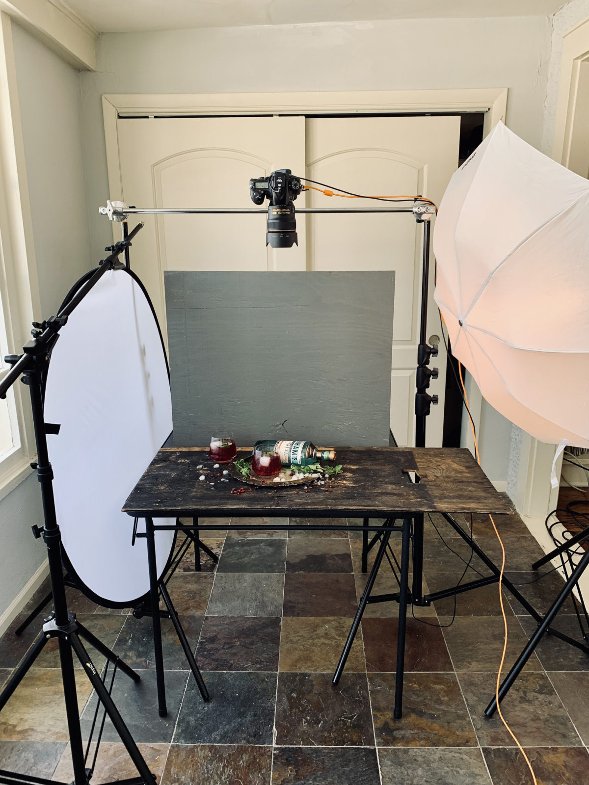Lighting Setups for Drink Photography | Regan Baroni