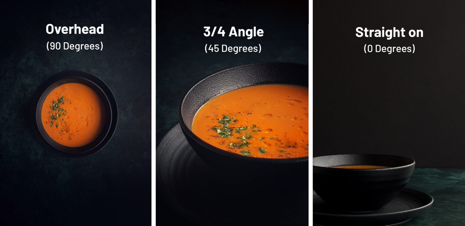 How To Choose The Best Food Photography Angles | Regan Baroni