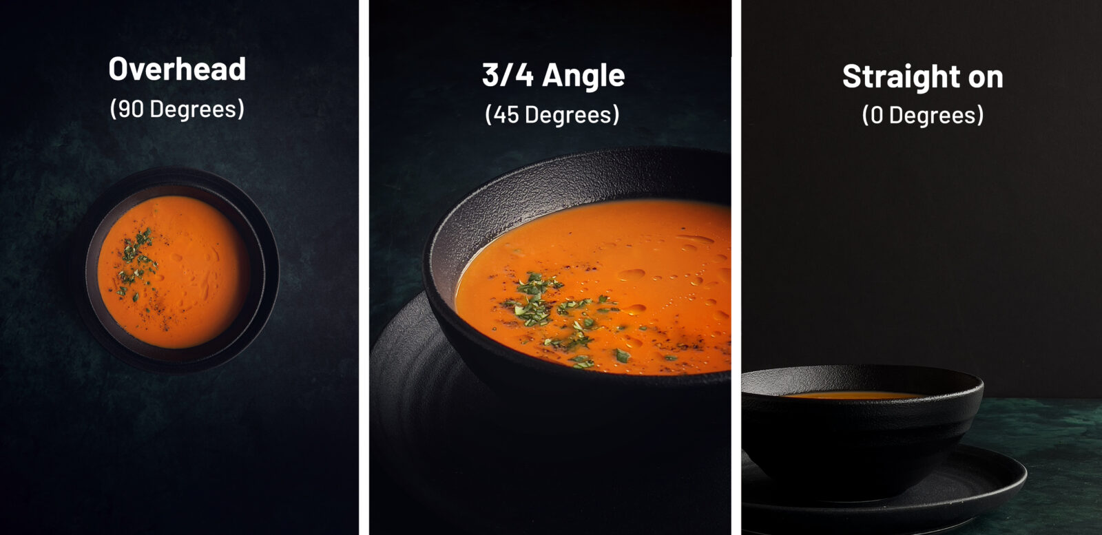 How To Choose The Best Food Photography Angles | Regan Baroni